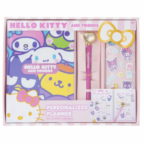Sanrio | Office | Nwt Sanrio Hello Kitty Friends Personalized Planner ...